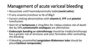 Upper git bleeding | PPTX