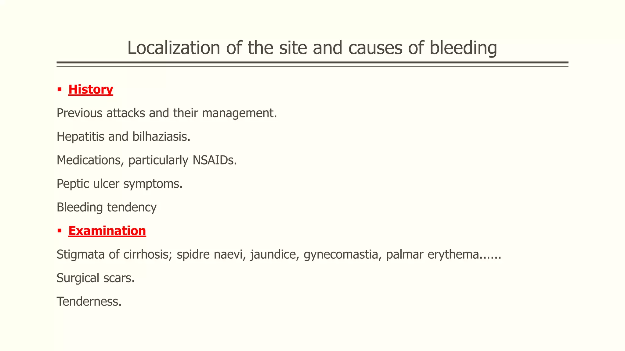 Upper git bleeding | PPTX