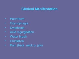 Upper git disorder | PPT