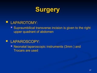 UPPER GASTROINTESTINAL ANOMALIES IN NEWBORN | PPT