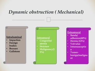 Upper Intestinal Obstruction by Dr. Aliaty | PPTX