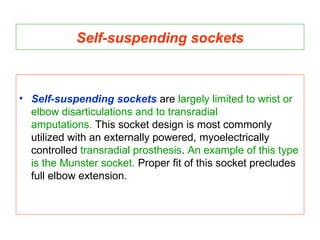 UPPER limb prosthesis for biomechanics study | PPT