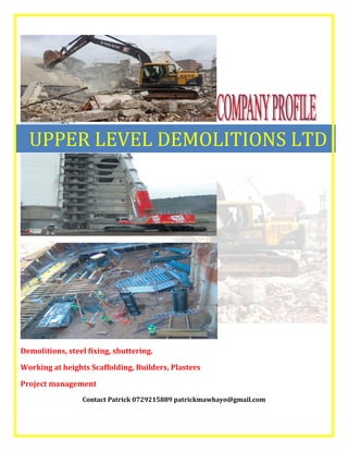 Upper level company profile | PDF