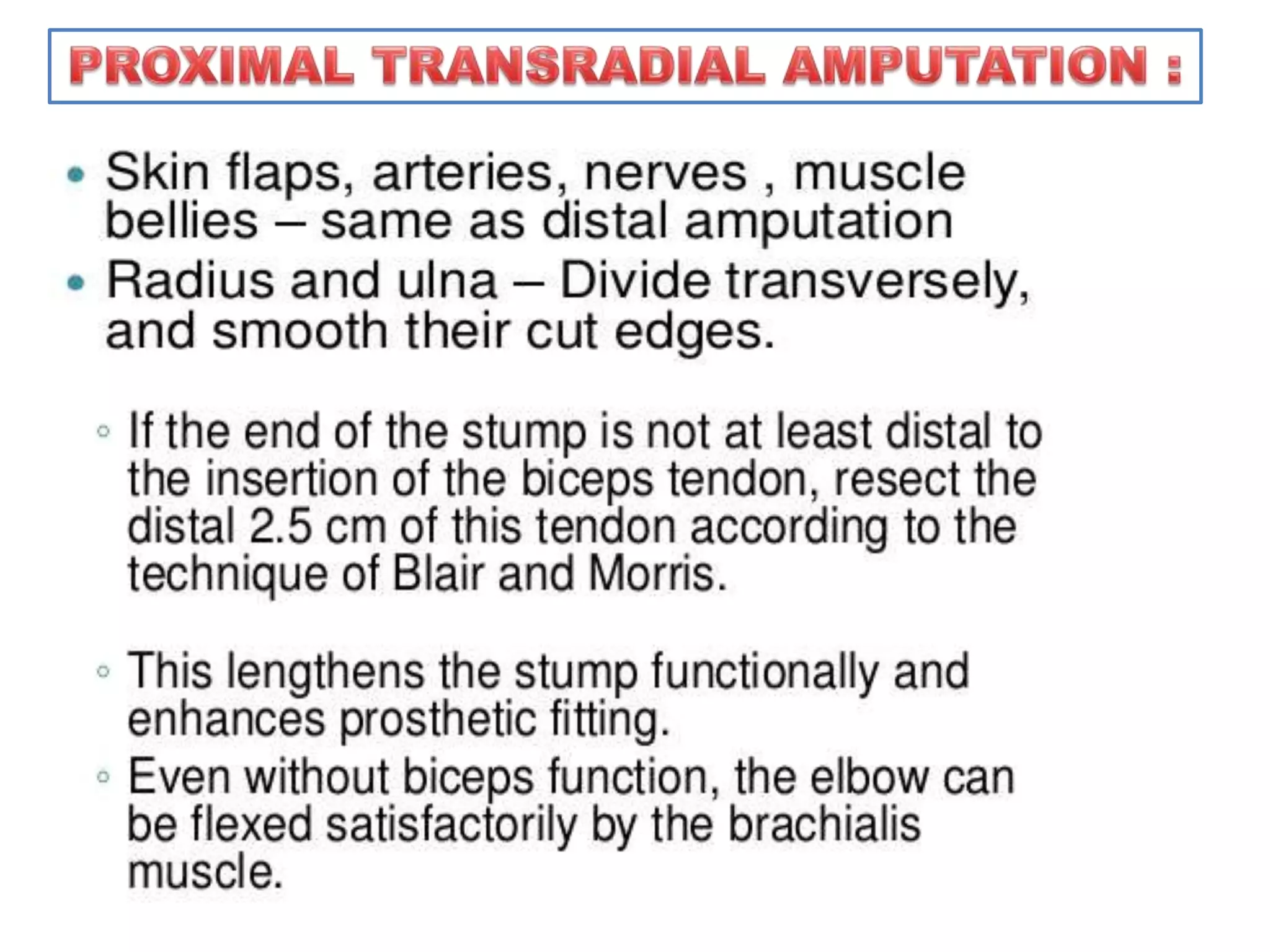 Upper Limb Amputation (Except Hand) by Dr. Arpan Chaudhary | PPTX