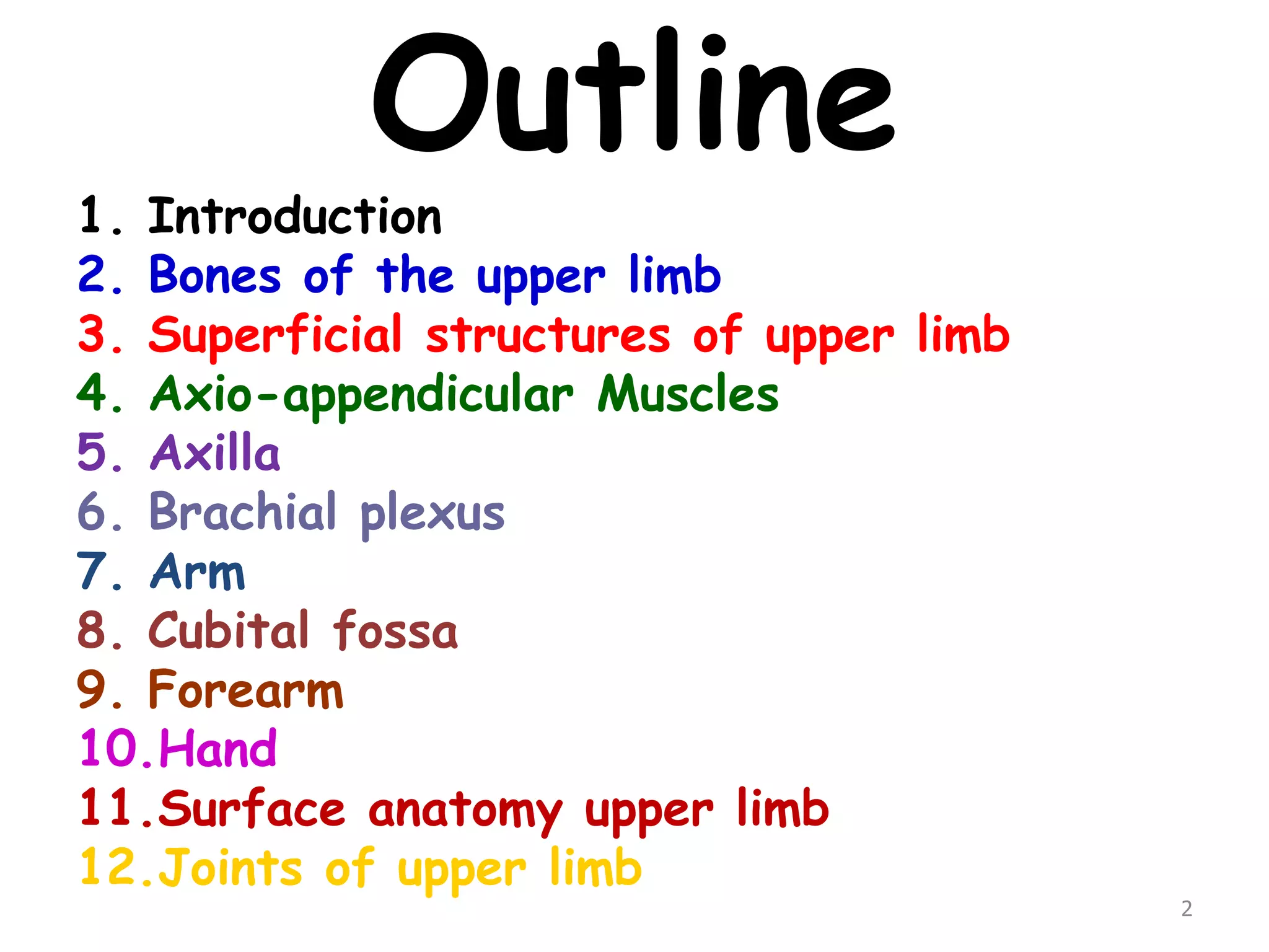 Upper limb .ppt