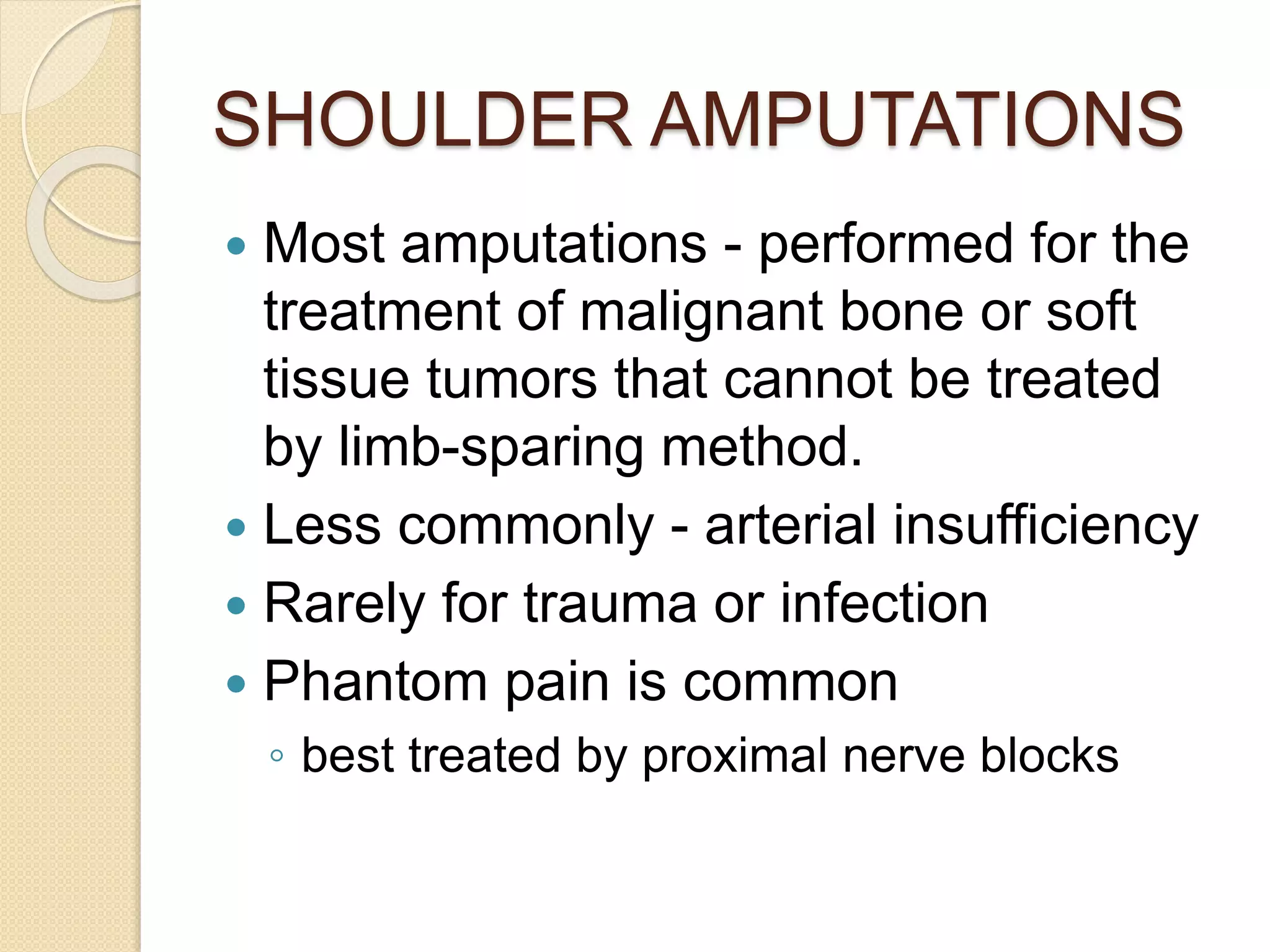 Upper Limb Amputations | PPTX