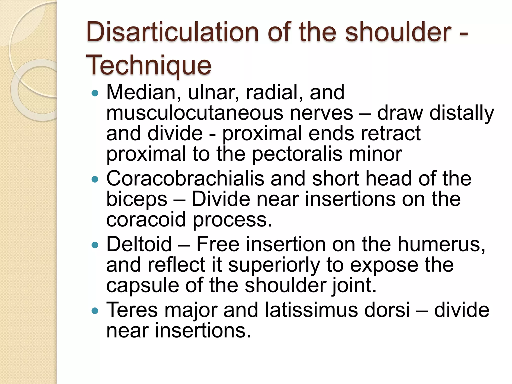 Upper Limb Amputations | PPTX
