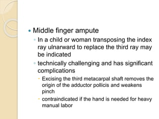 Upper Limb Amputations | PPTX