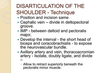 Upper Limb Amputations | PPTX