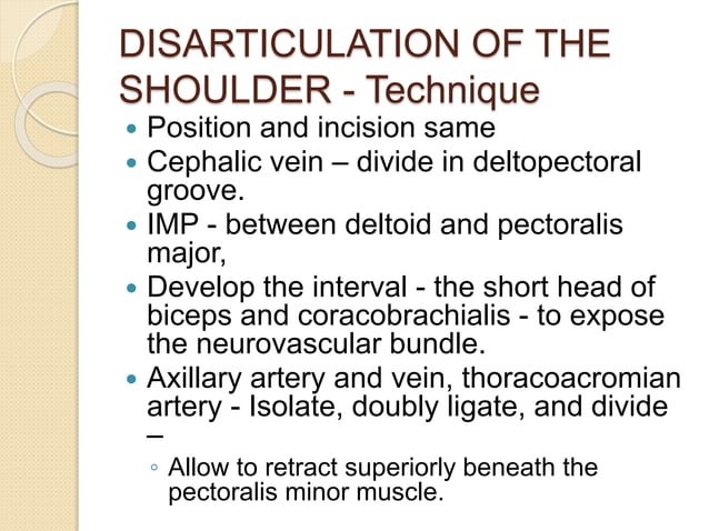 Upper Limb Amputations | PPTX