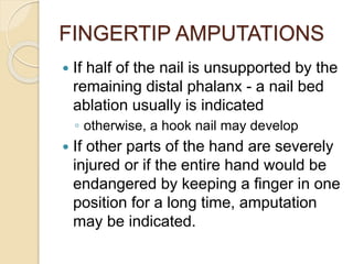 Upper Limb Amputations | PPTX