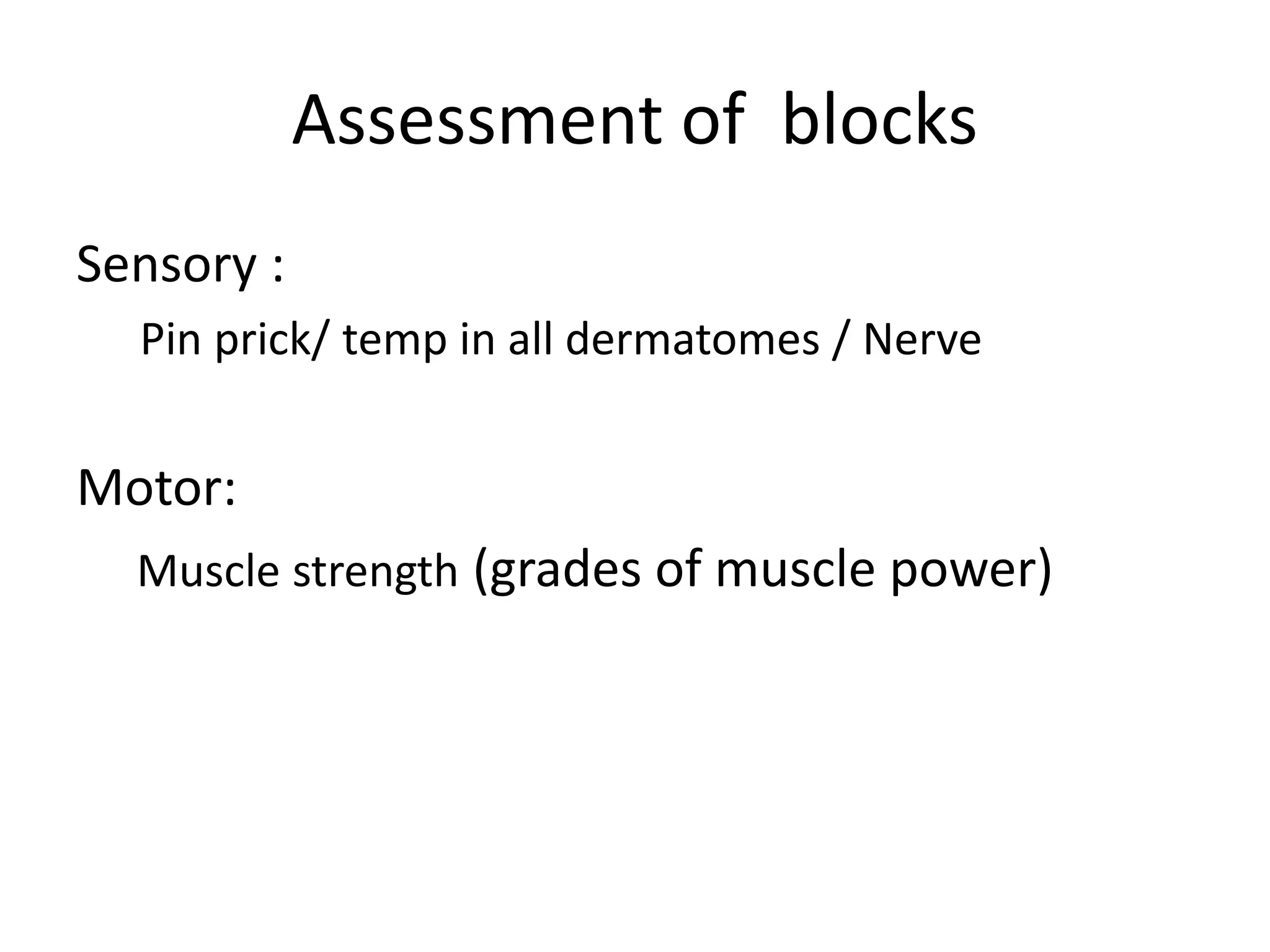 Upper limb blocks | PPT