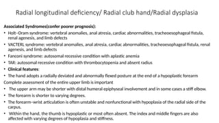 UPPER LIMB DEFECTS- failure of formation of parts.pptx