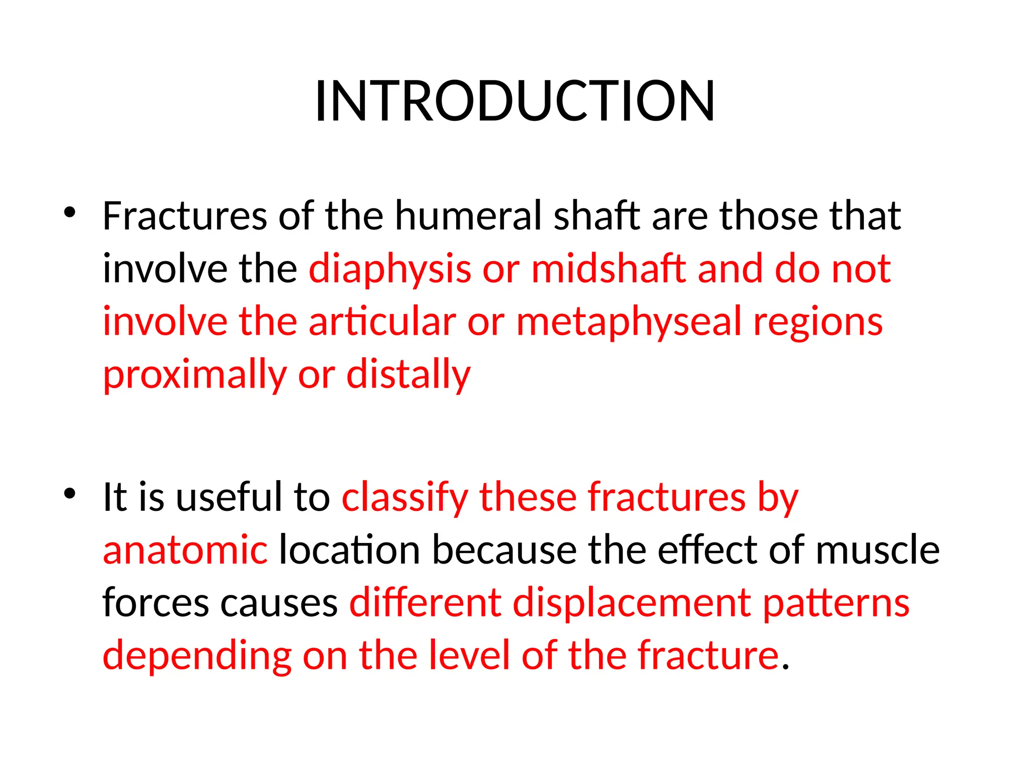 UPPER LIMB FRACTURES AN INTRODUCTION REVIEW | PPTX