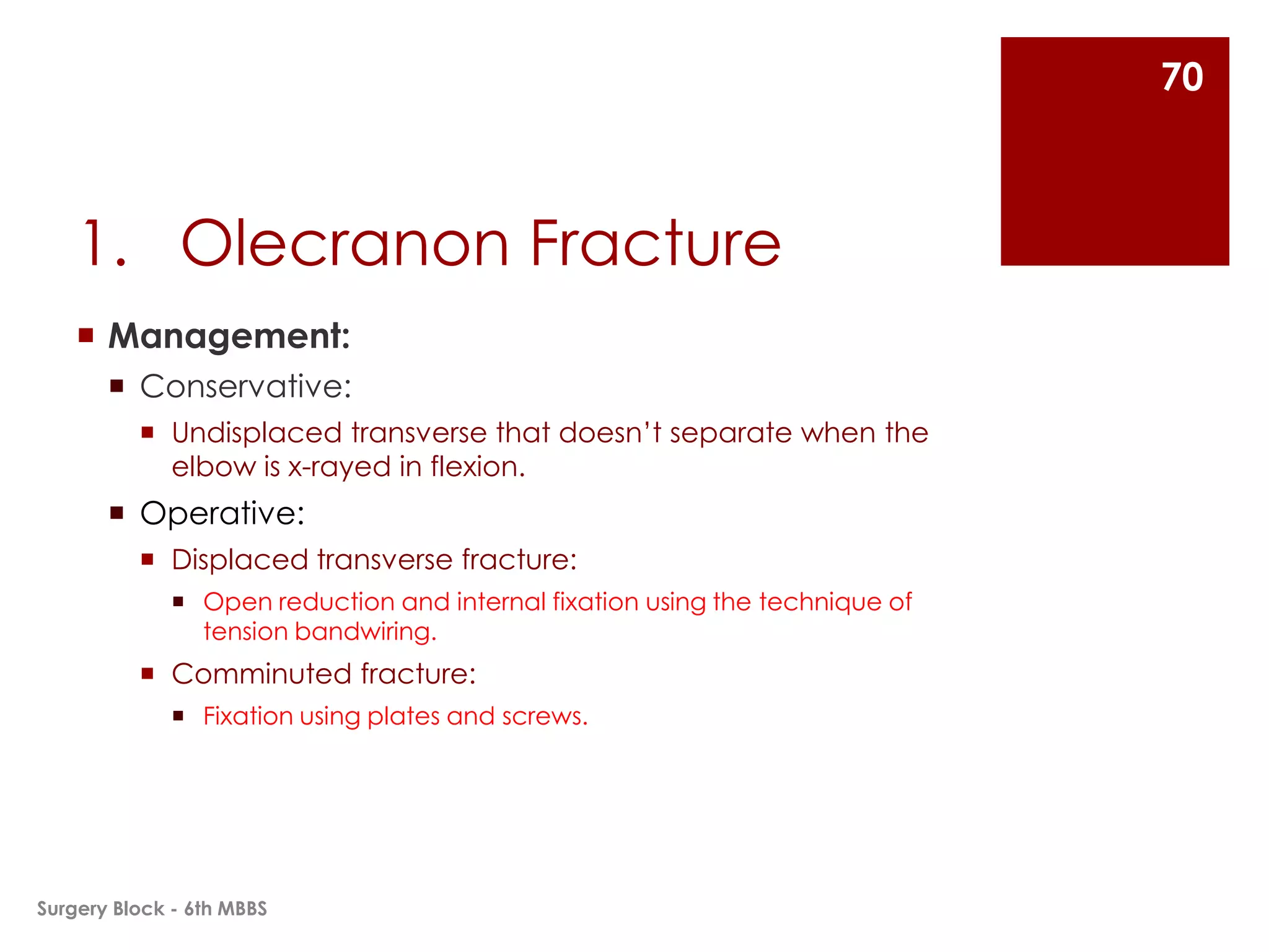 Fractures and Dislocations of Upper Limb | PPTX