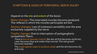 Upper limb nerve injuries | PPT