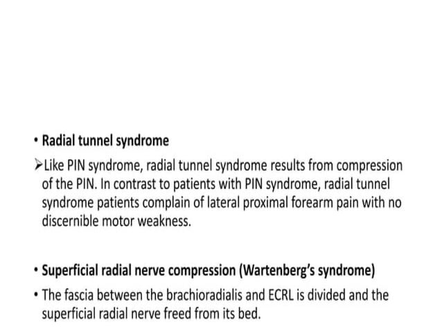 upper limb nerve injuries caused , presentation | PPTX