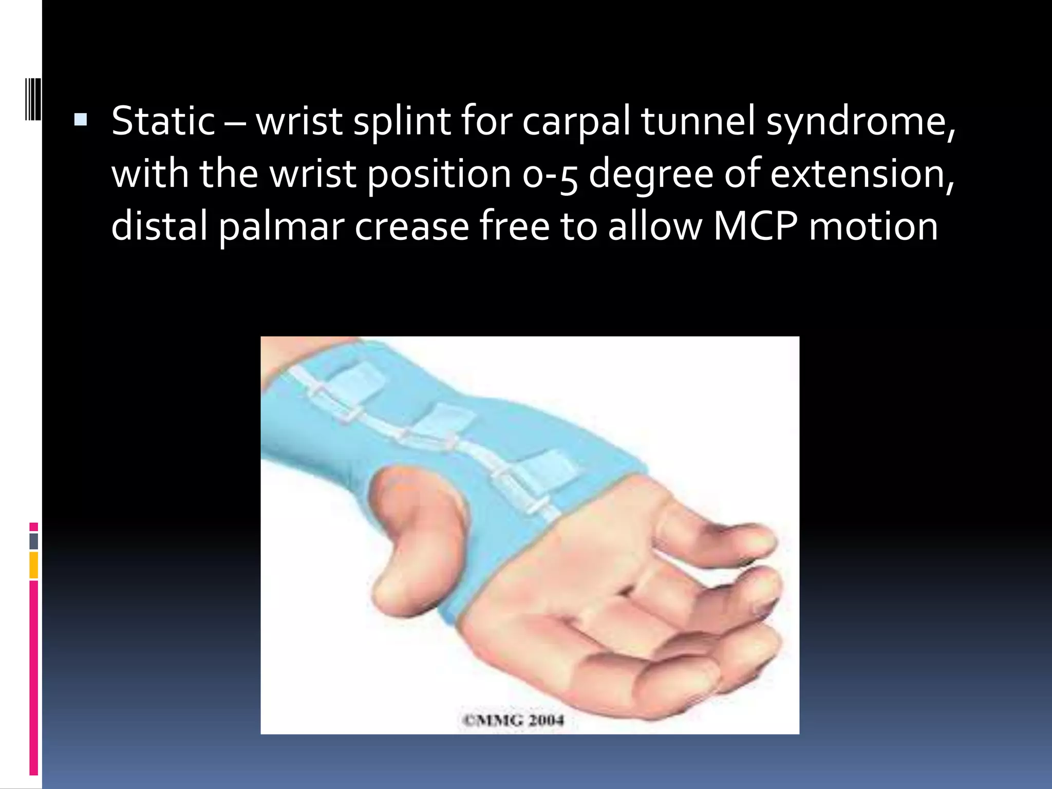 Upper limb orthosis | PPTX