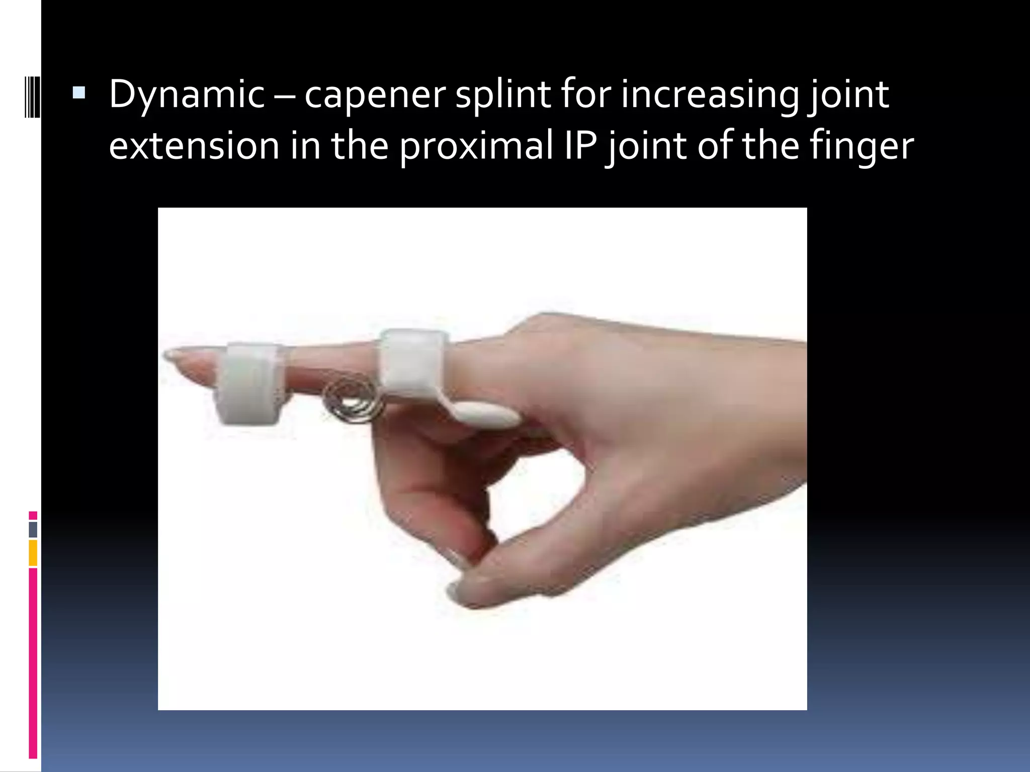 Upper limb orthosis | PPTX