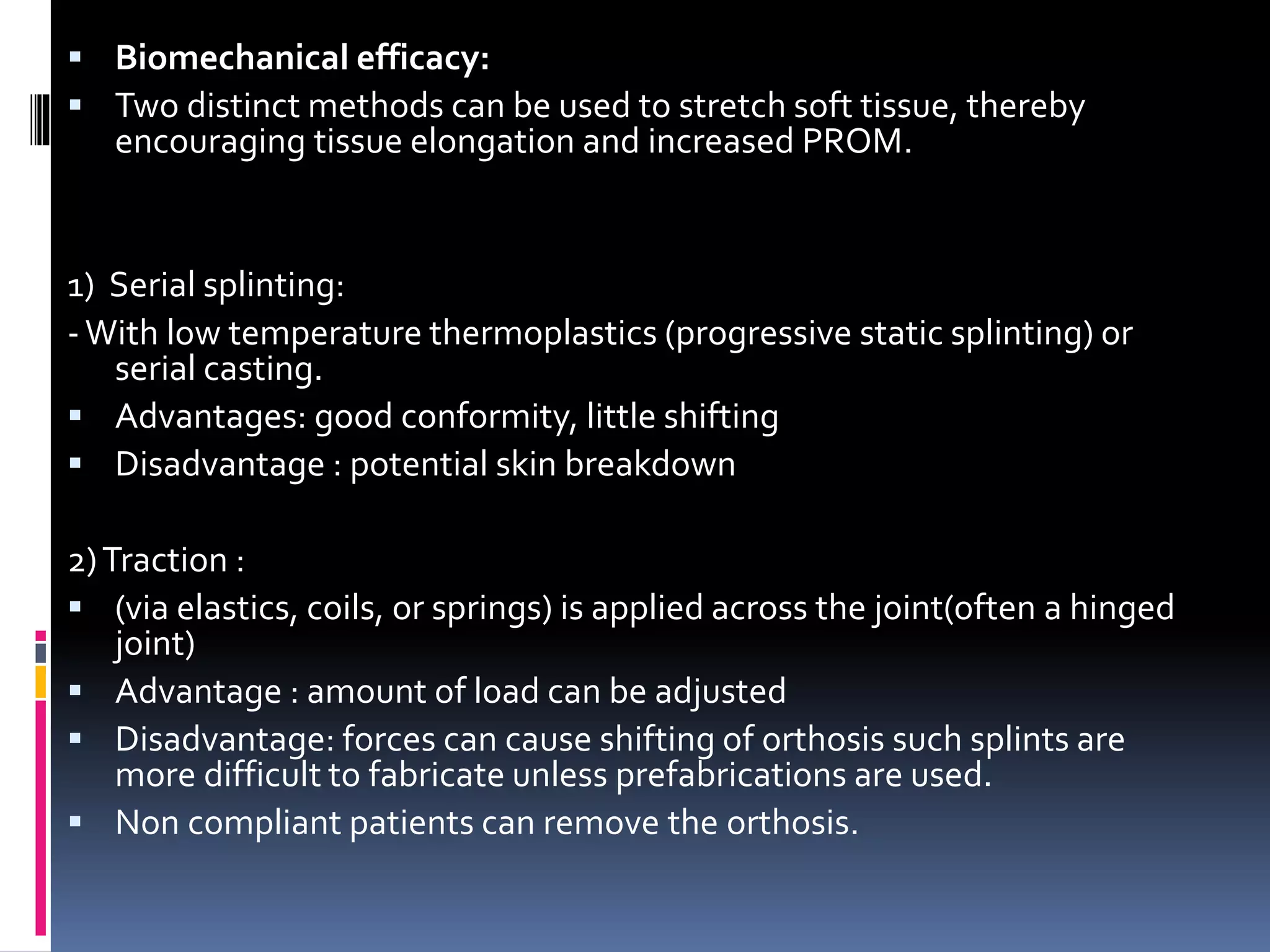 Upper limb orthosis | PPTX
