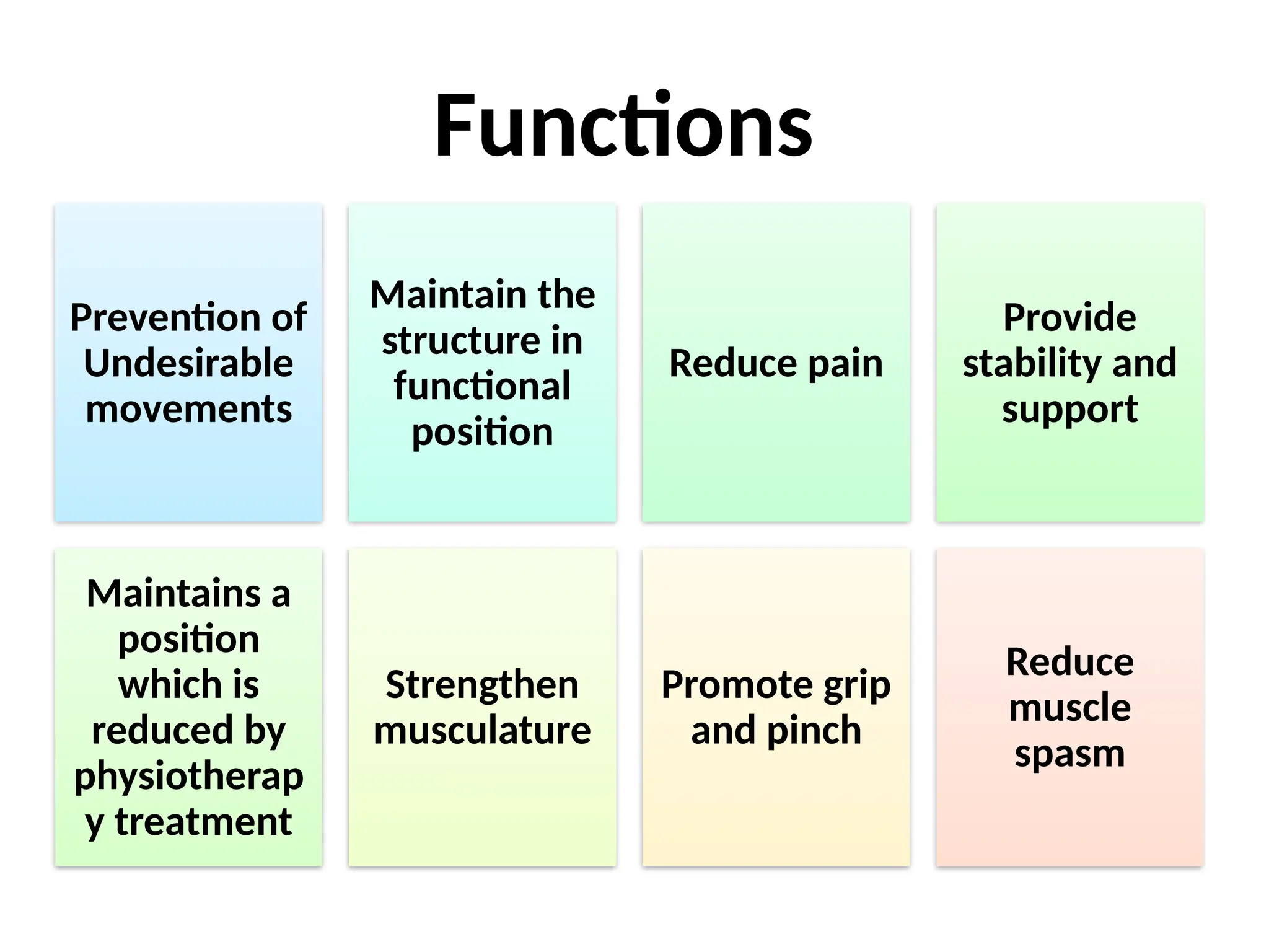 Upper limb Orthotic orthotics describing about the splints | PPTX