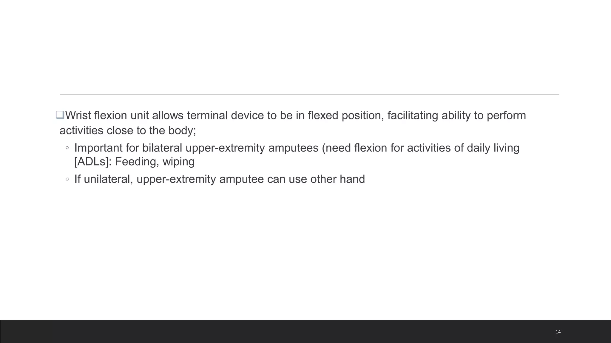 Upper limb prostheses | PPTX
