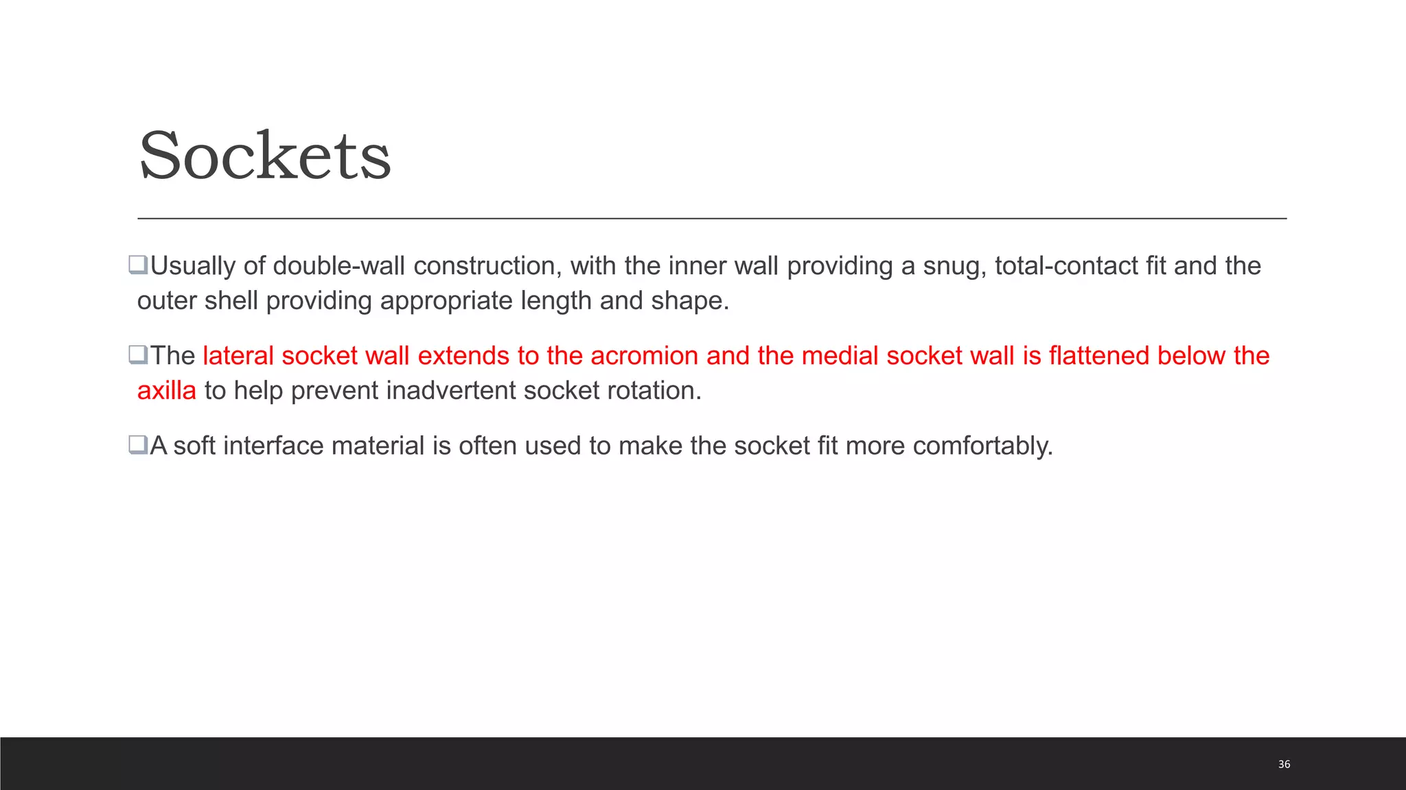 Upper limb prostheses | PPTX