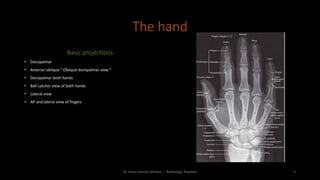 Upper limb radiography | PPTX