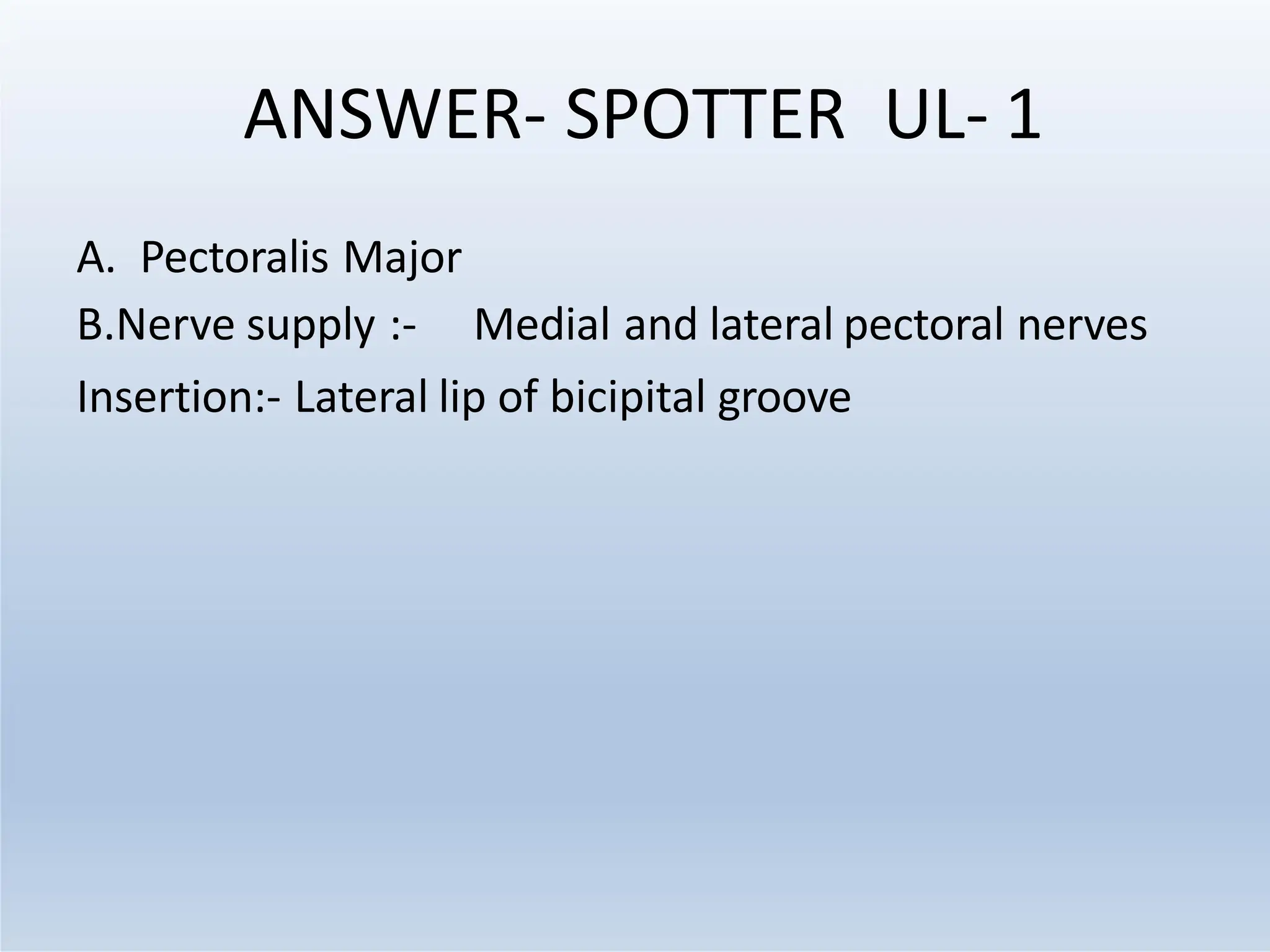 UPPER_LIMB spotters book anatomy notes slides documented by sk | PDF