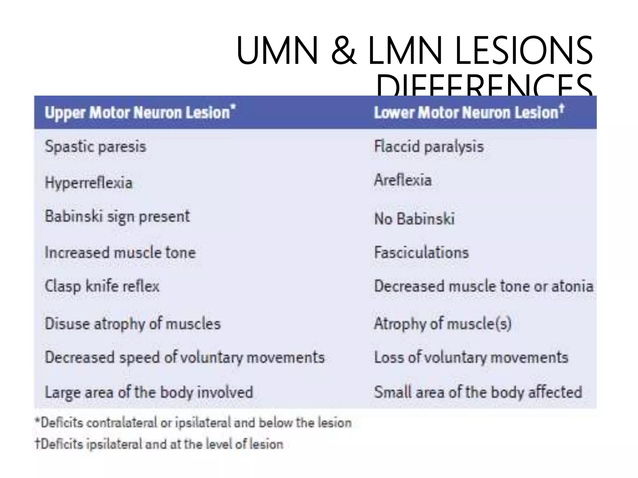 Upper and Lower motor neuron lesions | PPTX