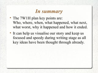 LL Upper Primary 5A - 7W1H | PPT