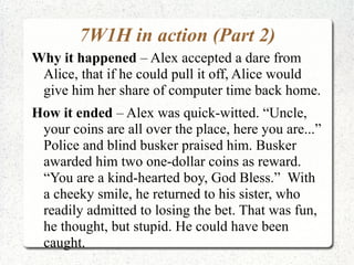 LL Upper Primary 5A - 7W1H | PPT