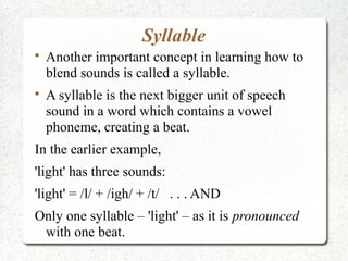 Upper primary auditory blend | PPT | Poetry | Books and Literature