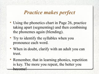 Upper primary auditory blend | PPT | Poetry | Books and Literature