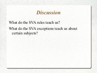 Upper primary sva rules | PPT