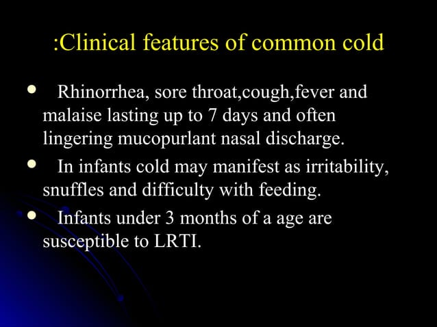 Upper respiratory infections in children | PPT | Ear, Nose and Throat ...