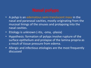 Upper Respiratory tract diseases Pathology.pdf | Ear, Nose and Throat ...