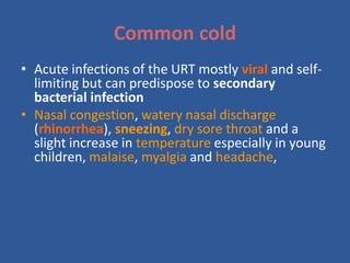 Upper Respiratory tract diseases Pathology.pdf | Ear, Nose and Throat ...