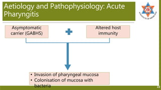 Upper respiratory tract infection pharmacotherapy | PPTX