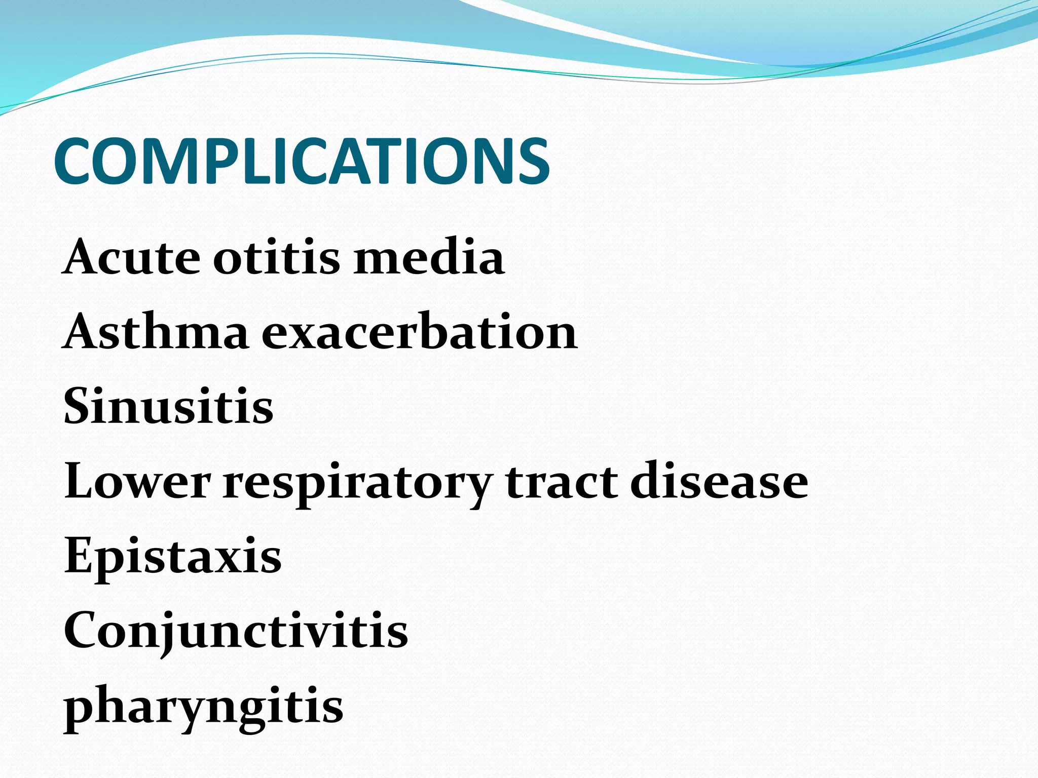 Upper respiratory tract infection & otitis media | PPTX