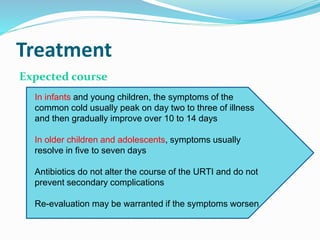 Upper respiratory tract infection & otitis media | PPTX