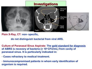 7 Upper respiratory tract infections | PPT