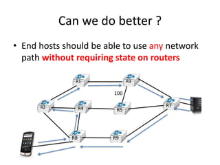 IPv6 Segment Routing : an end-to-end solution ? | PPTX