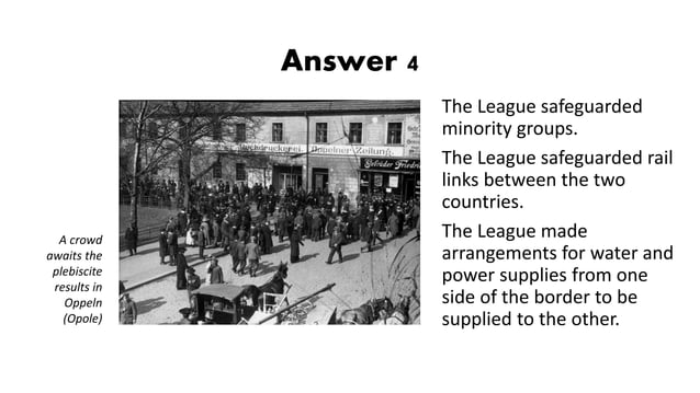 IGCSE HISTORY REVISION UPPER SILESIA IGCSE HISTORY REVISION UPPER SILESIA