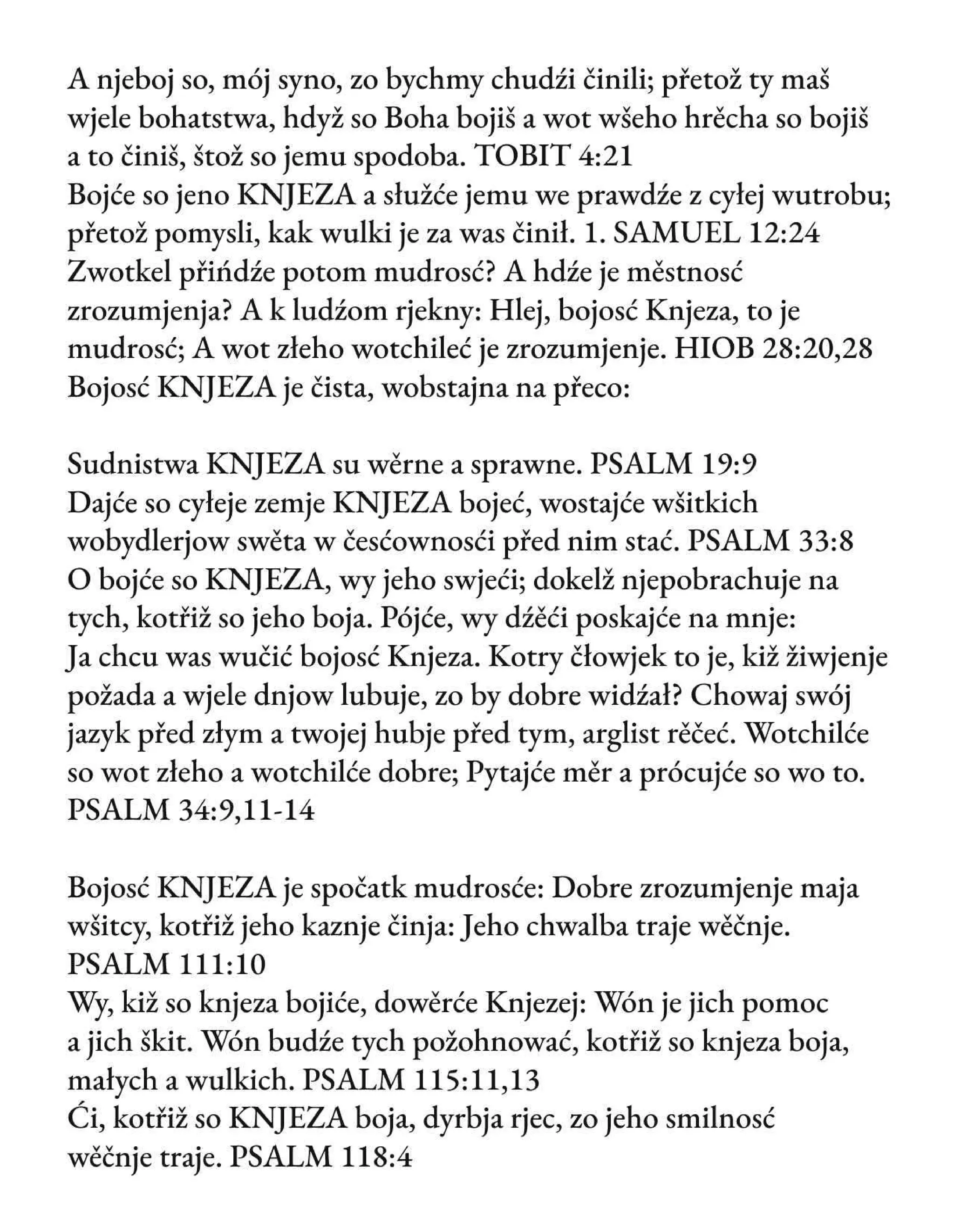 Upper Sorbian The Fear of the LORD Tract.pdf
