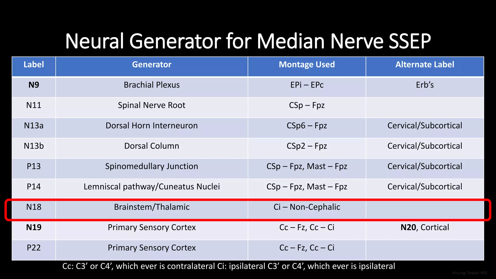 Upper Extremity Somatosensory Evoked Potential (Upper SSEP) | PPTX