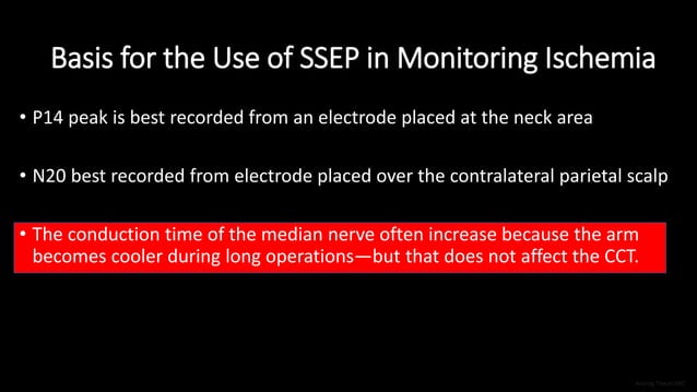 Upper Extremity Somatosensory Evoked Potential (Upper SSEP) | PPTX ...