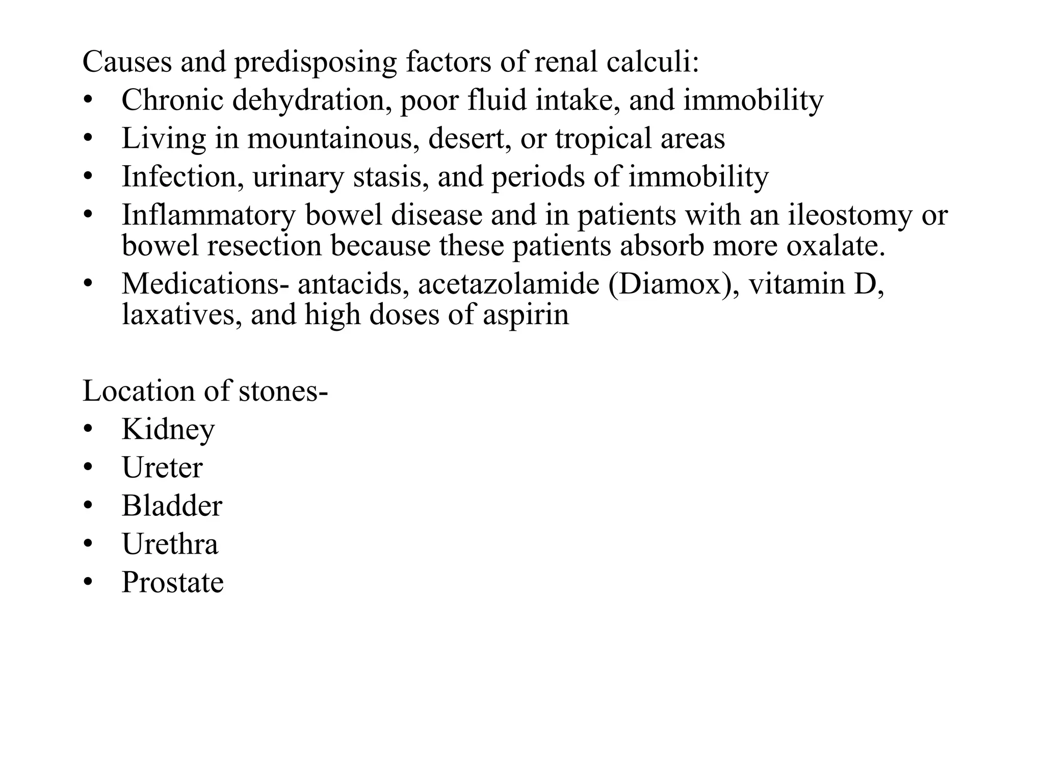 Upper urinary tract disorders | PPT