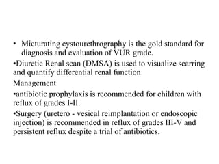Upper urinary tract disorders | PPT