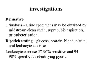 Upper urinary tract disorders | PPT